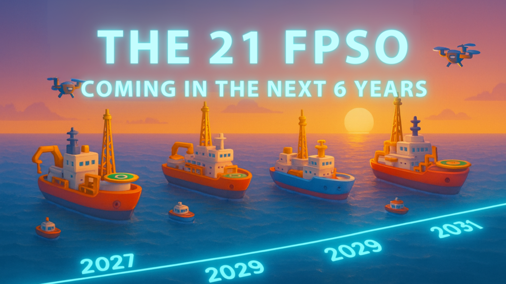 What are the 21 FPSO units scheduled to begin operations in Brazil ...